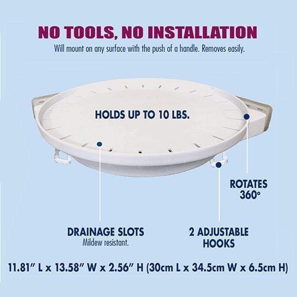 360° Rotating Triangle Shelf(🎉Buy Two Save More) – Balabella